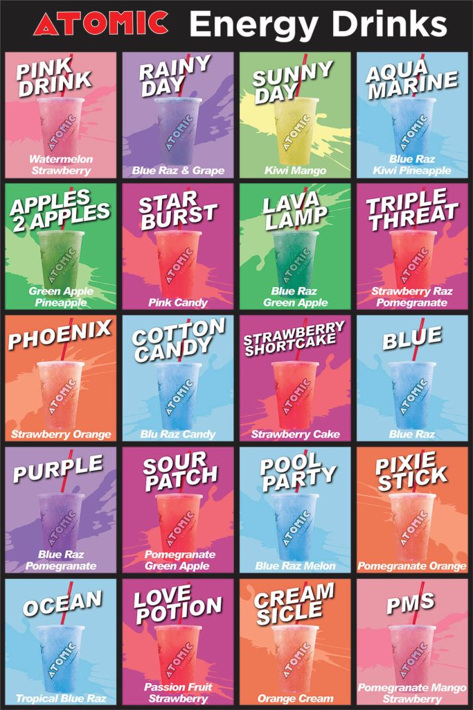 Drink Menu – Atomic Coffee Bar